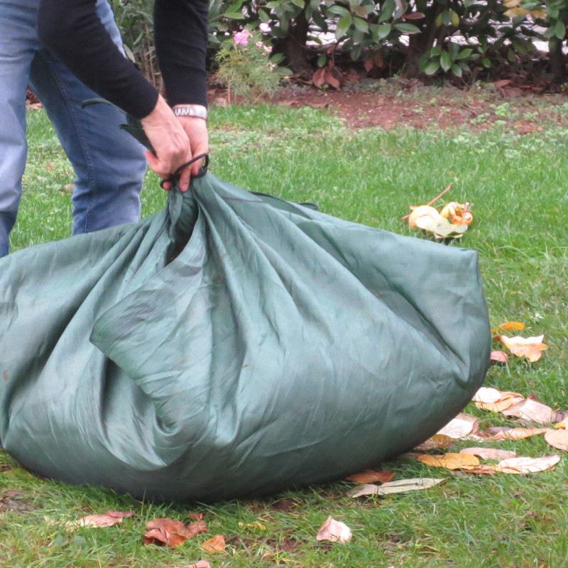 TELO PER RACCOLTA foglie, erba e rifiuti da giardino